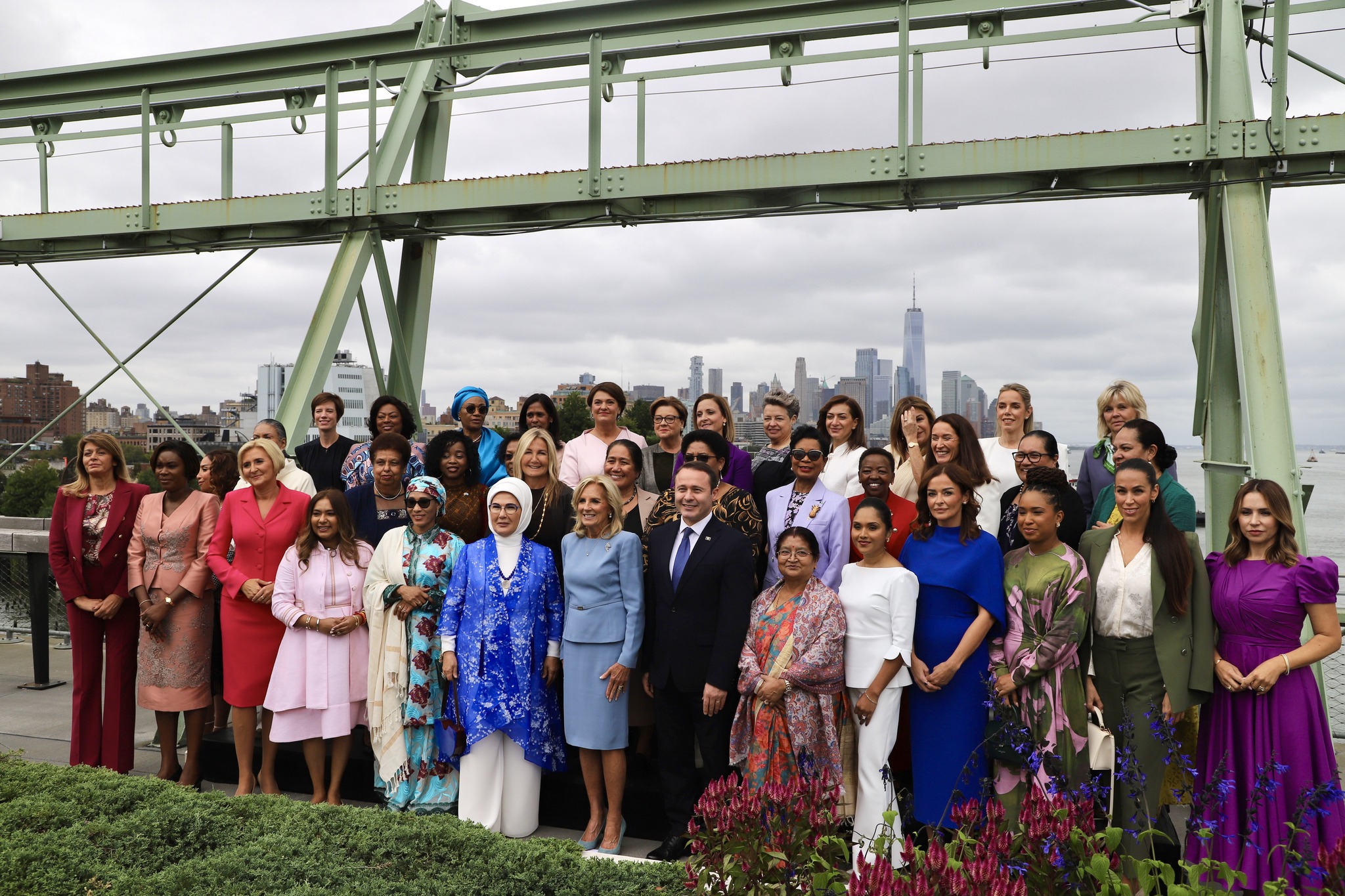 First Lady Ancelly Simina Attends Luncheon Hosted by U.S. First Lady Dr ...