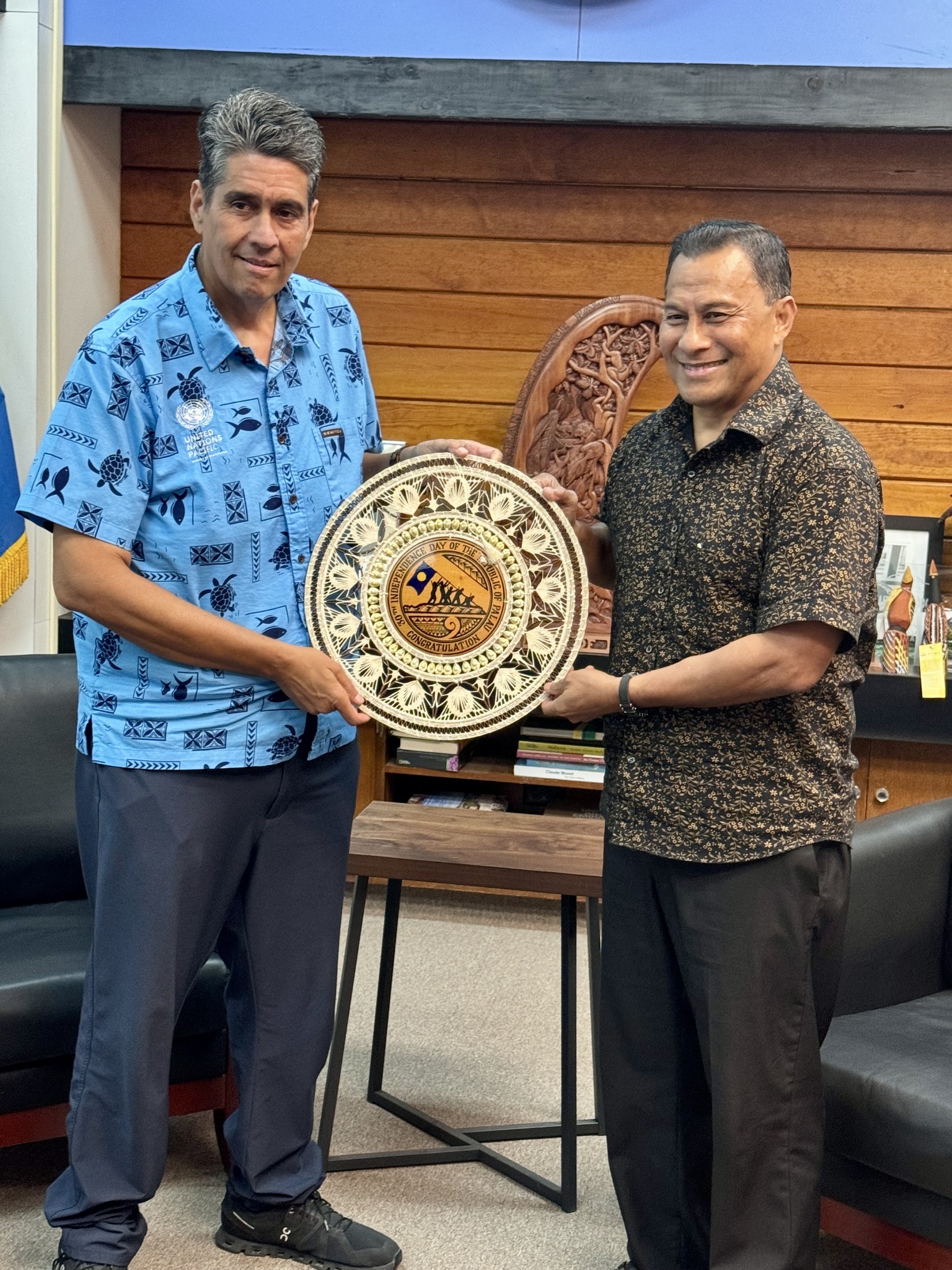 Vice President Palik Attends Palau’s 30th Independence Anniversary ...