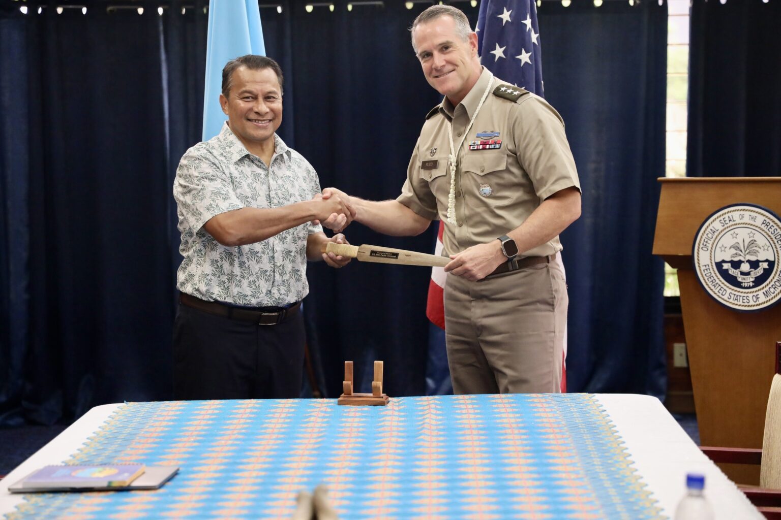 Vice President Palik Welcomes Lieutenant General Joshua Rudd of U.S ...