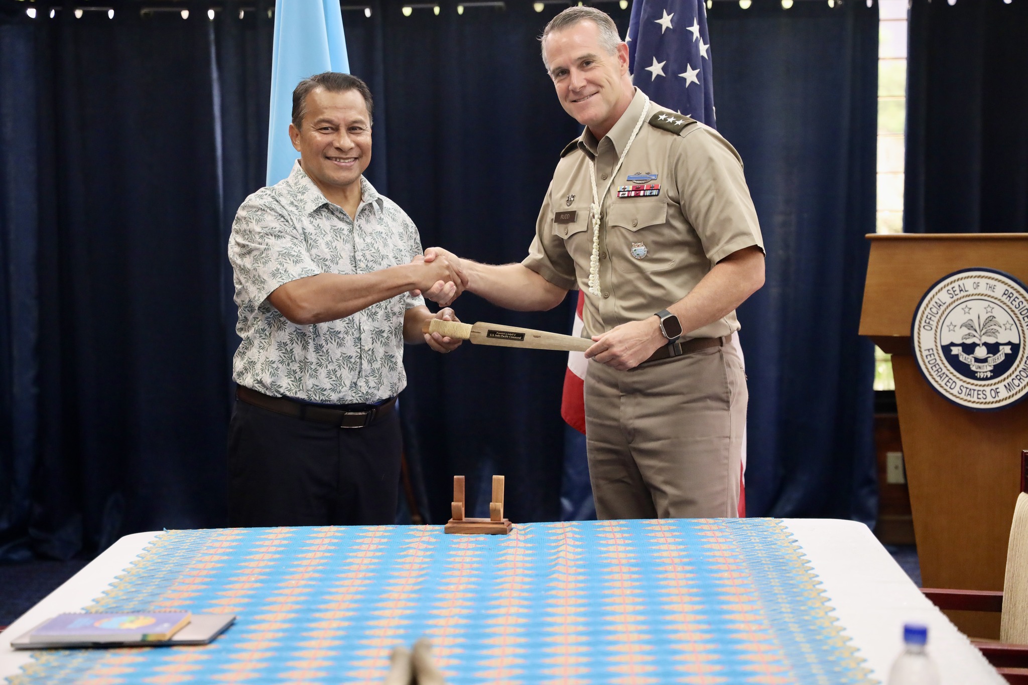 Vice President Palik Welcomes Lieutenant General Joshua Rudd of U.S ...
