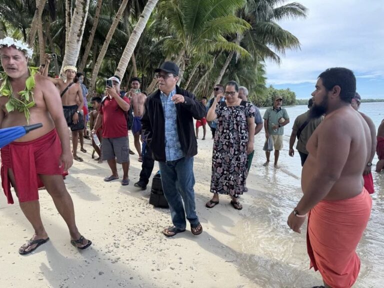 President Simina Completes Working Visit to Yap State and its Outer ...