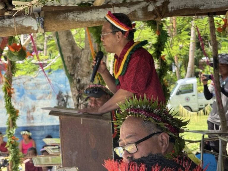 President Simina Completes Working Visit to Yap State and its Outer ...