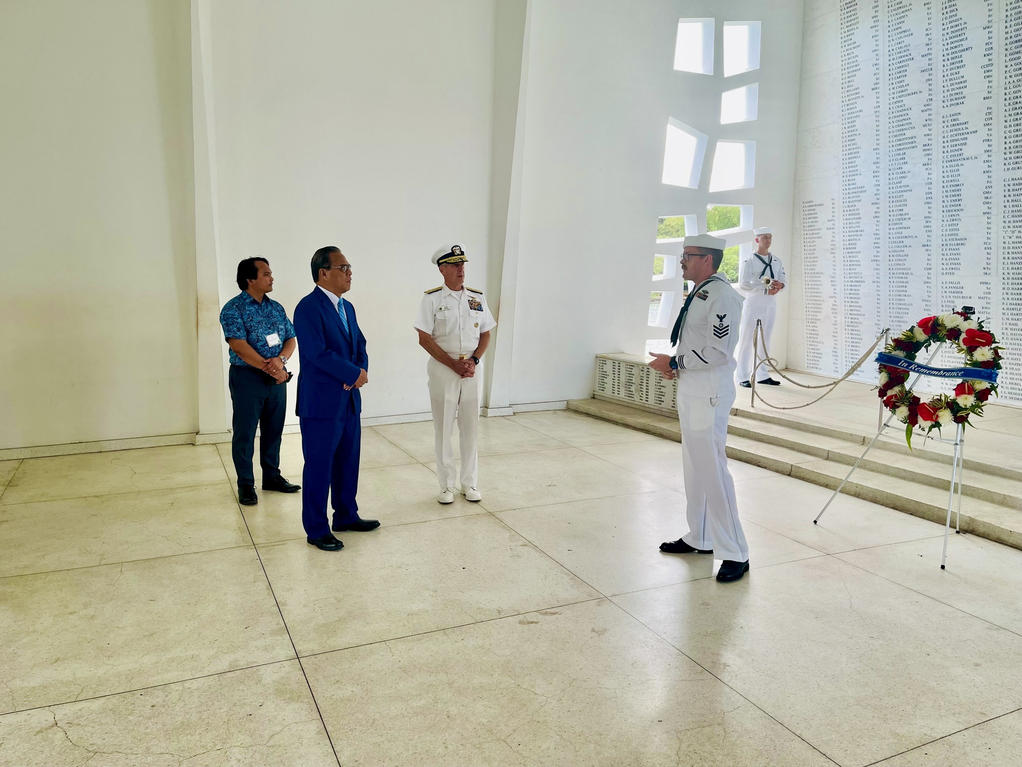 President Simina Meets with Admiral Steve Koehler, Commander of the U.S ...