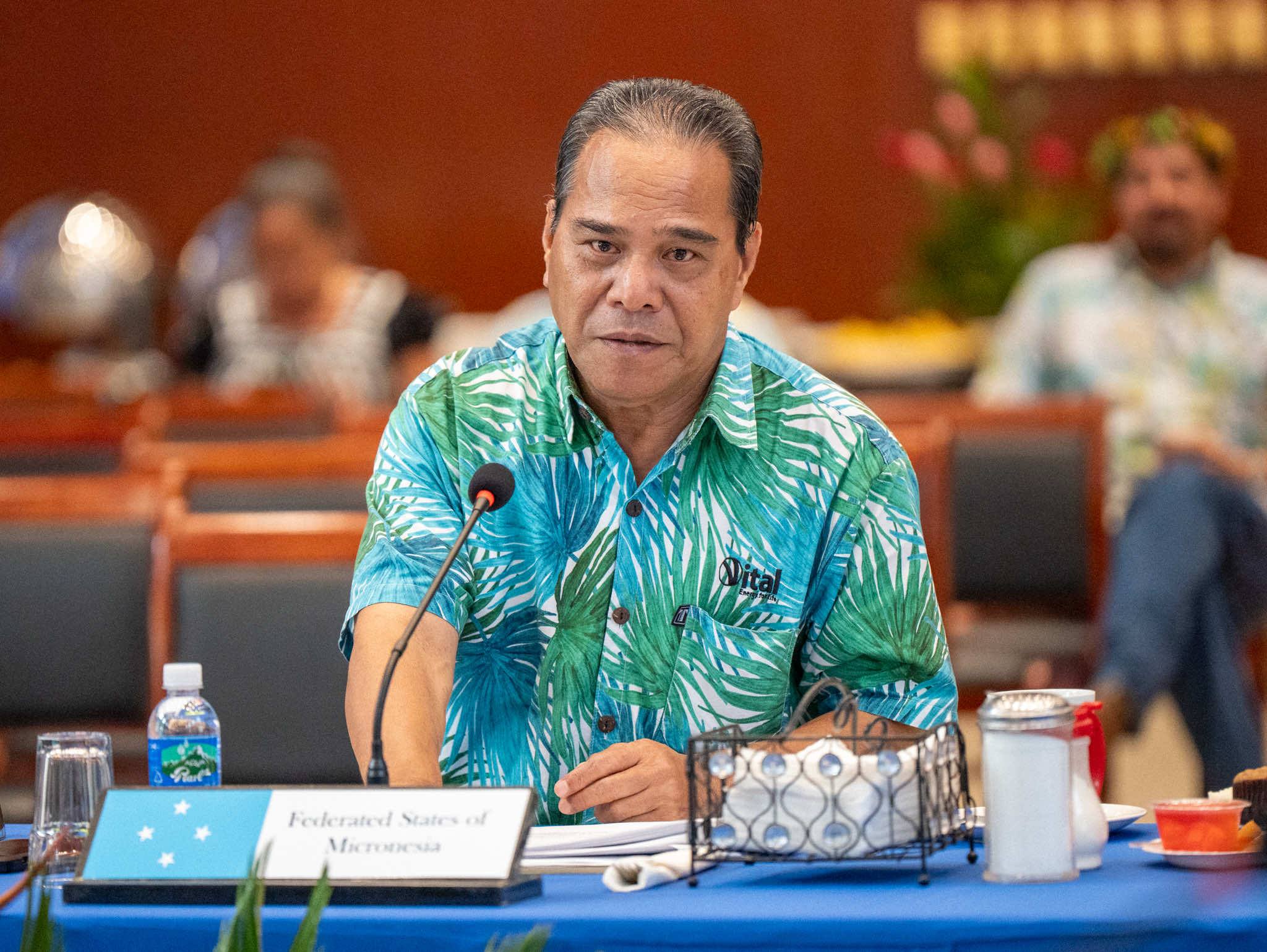 President Simina and FSM Governors Address Energy and National ...