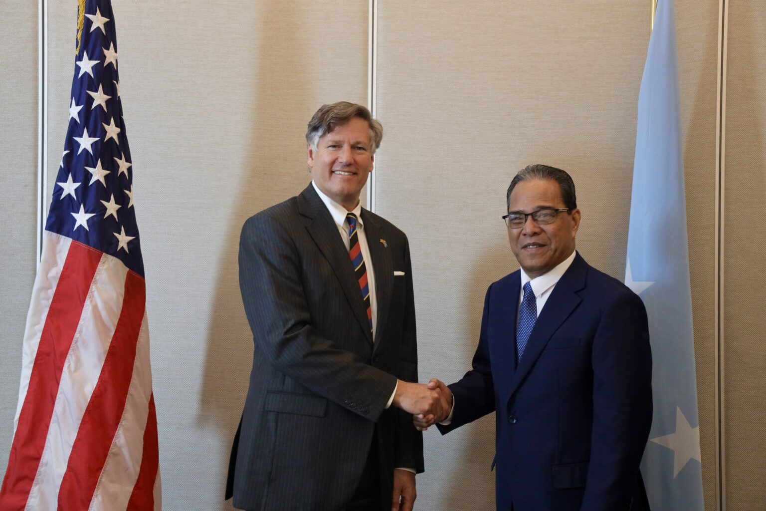President Simina Meets with U.S. Deputy Secretary of State Christopher ...