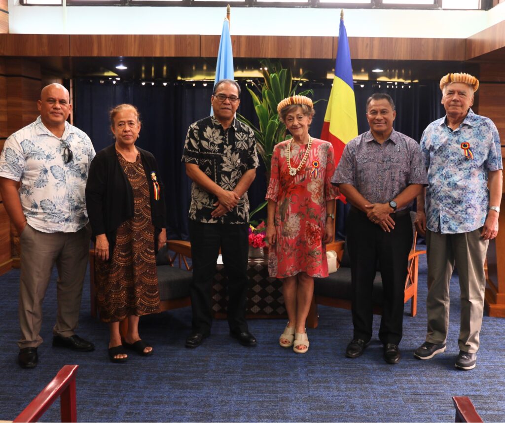 President Wesley W. Simina received Credentials of the first Ambassador ...