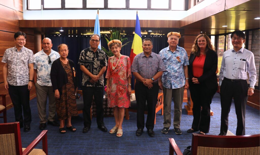 President Wesley W. Simina received Credentials of the first Ambassador ...