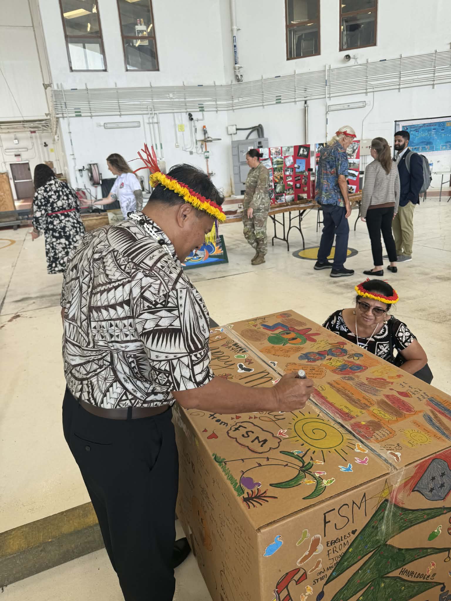 Vice President Palik Joins 74th Operation Christmas Drop, Strengthening ...